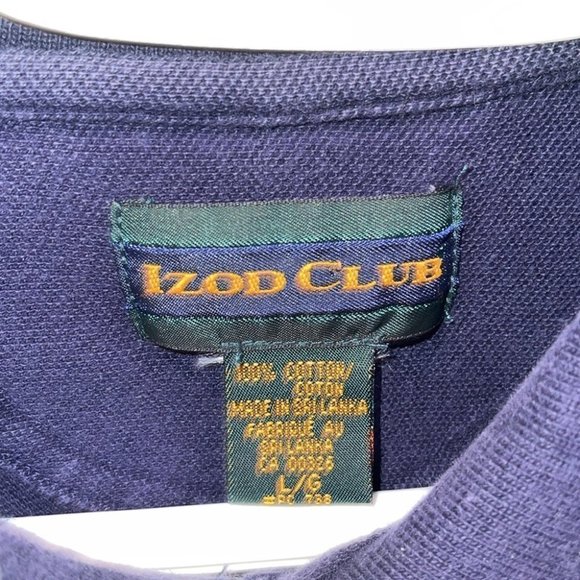 Izod | Shirts | Vintage Large Mens Izod Club Polo | Poshmark